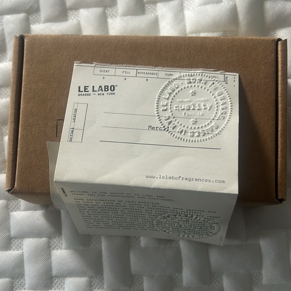Le Labo | Other | Lelabo Box Discovery Set Sample Just Empty Bottles ...